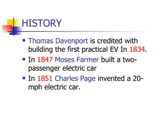 Electric car | PPT