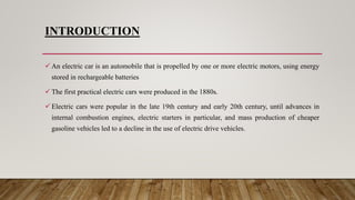 Electric car | PPTX