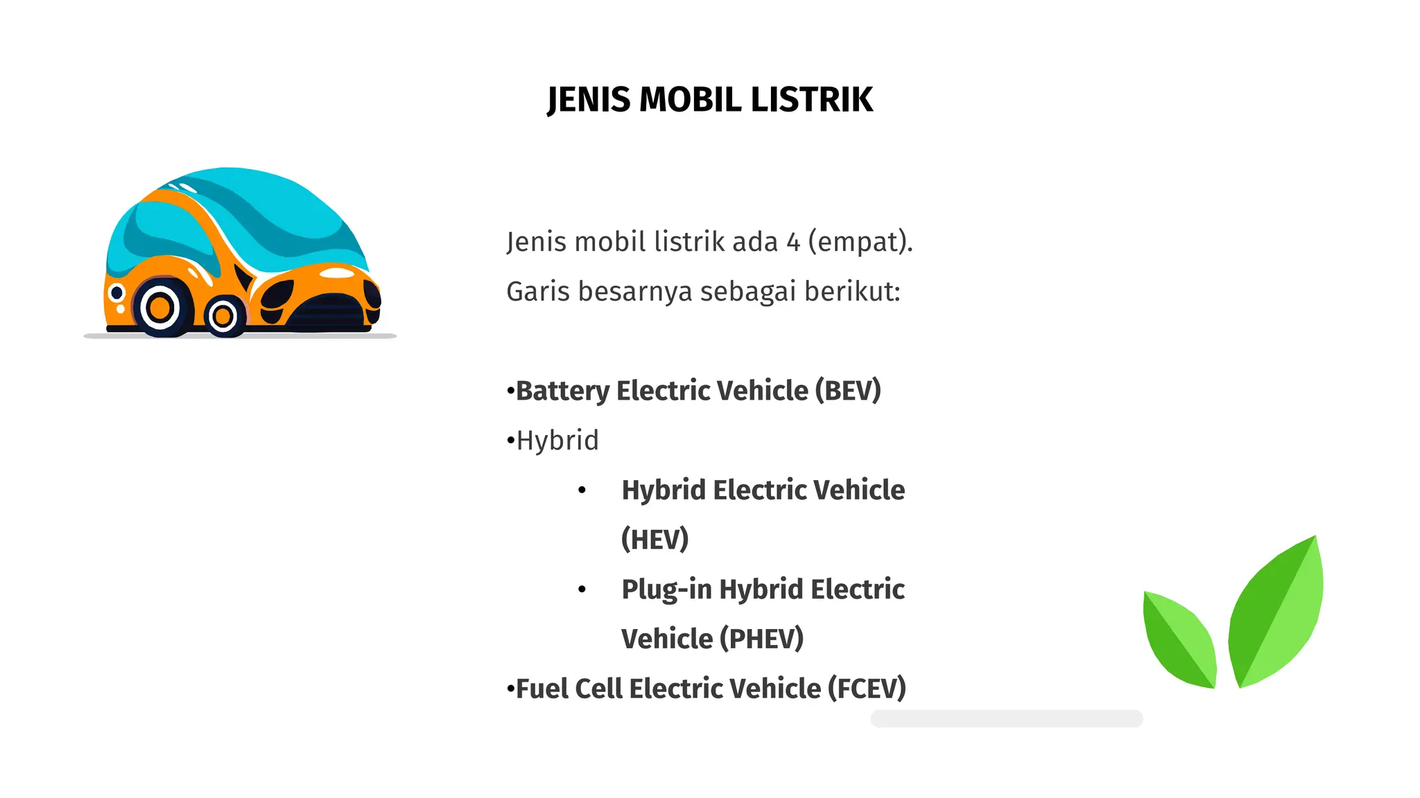 mobil listrik untuk ppt tesla honda hyundai | PPTX