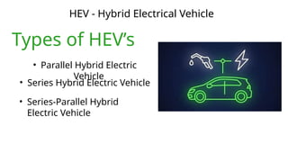 All about electrical vehicles information | PPTX