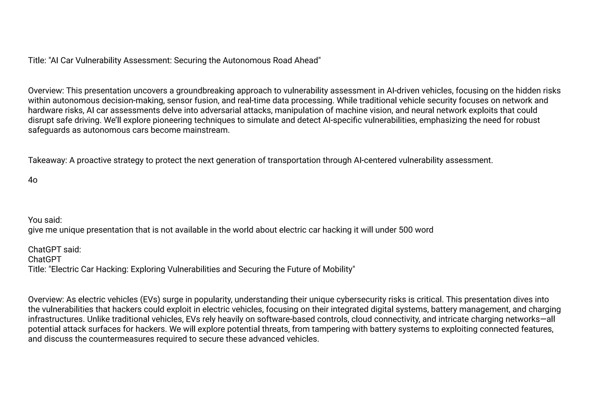 Electric Car Hacking: Exploring Vulnerabilities and Securing the Future ...