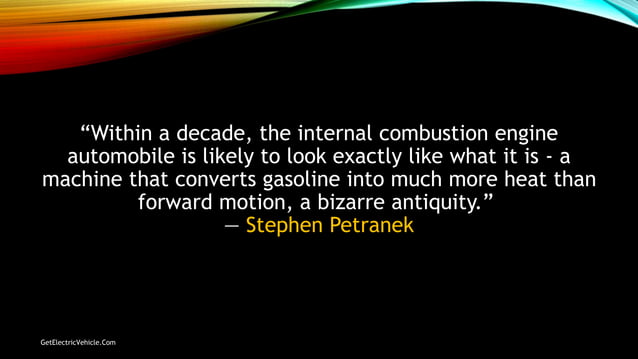 Electric Car Quotes: The Best Quotes about Electric Vehicle | PPTX ...