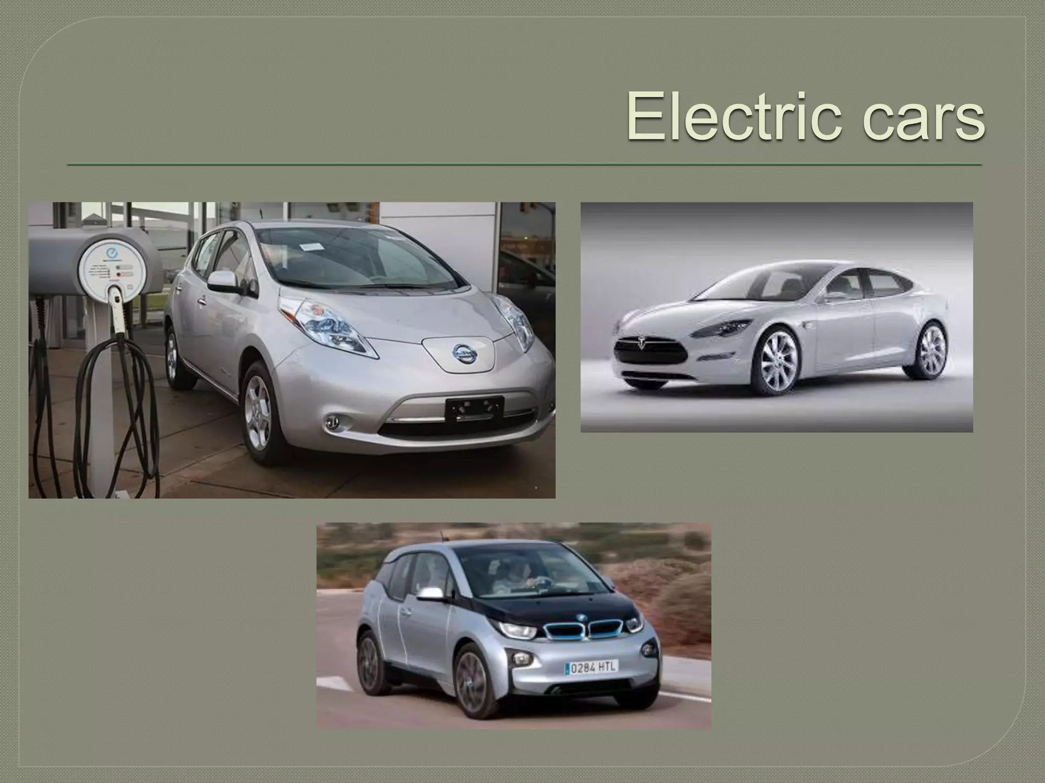 Electric cars and combustion cars | PPT