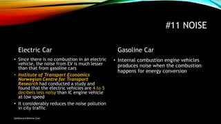 Electric cars vs gas cars | PPTX