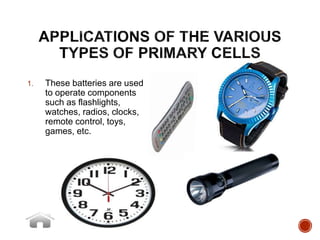 Electric cells | PPTX