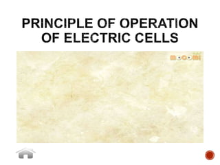 Electric cells | PPTX