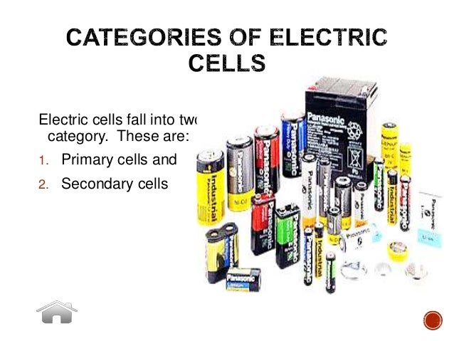 Electric cells