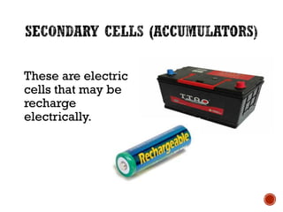 Electric cells for slide share | PDF