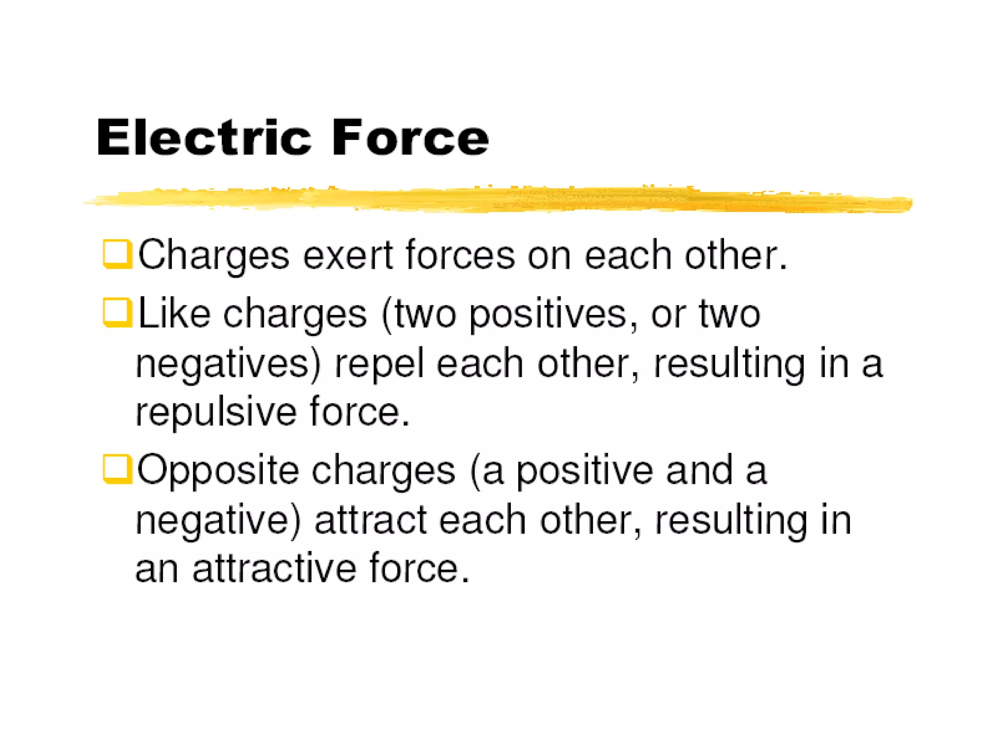 Electric charge and electric field | PPT | Chemistry | Science