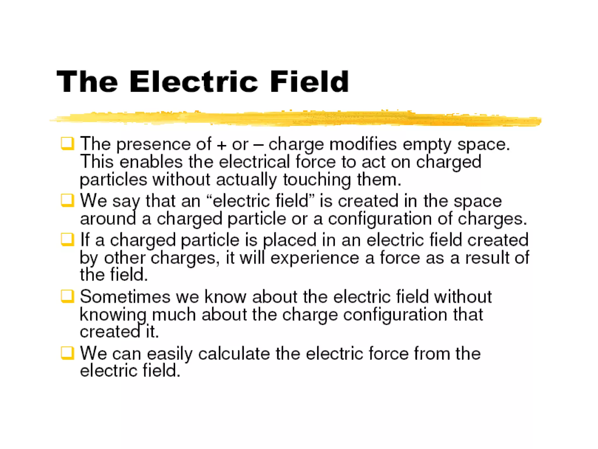 Electric charge and electric field | PPT | Chemistry | Science