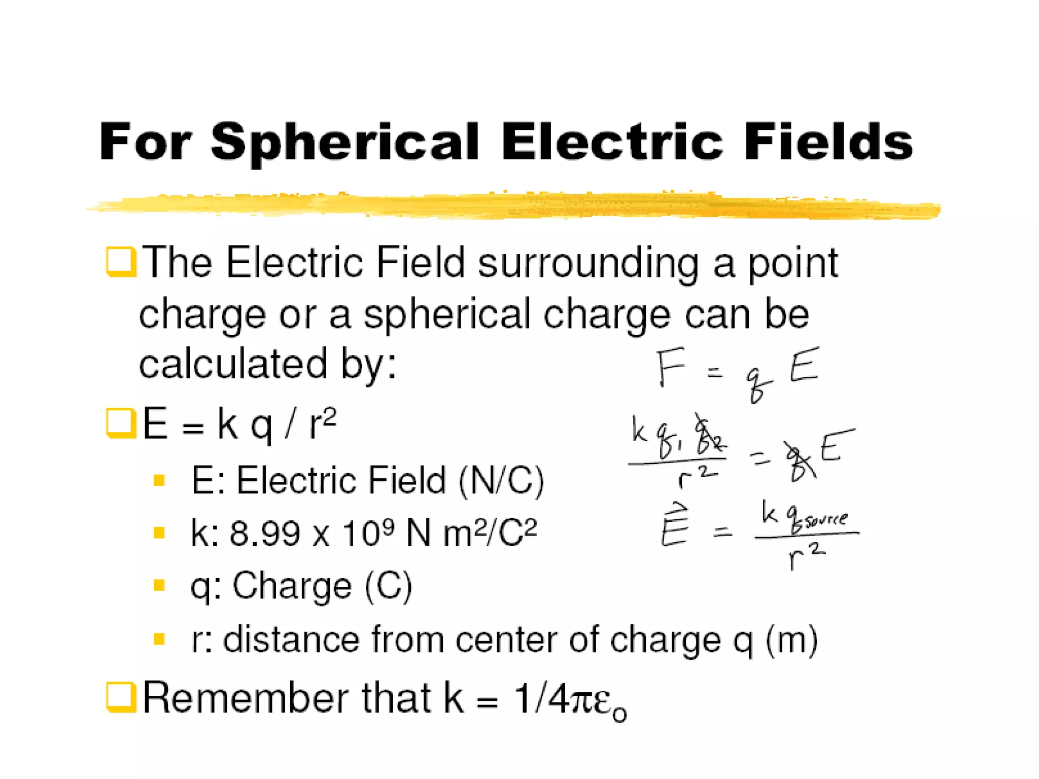 Electric charge and electric field | PPT | Chemistry | Science
