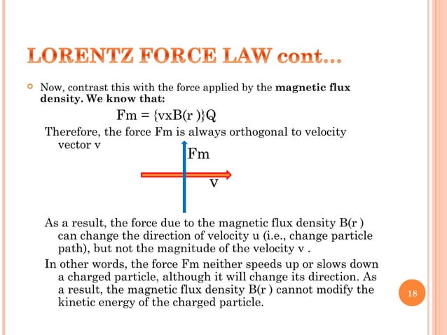 Electric Charges & Lorentz Force | PPT | Physics | Science
