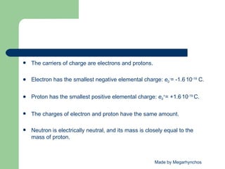 Electric Charges | PPT
