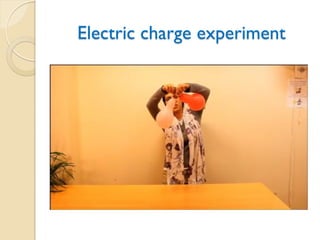 ประจุไฟฟ้า Electric charges | PPT