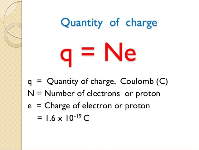 ประจุไฟฟ้า Electric charges