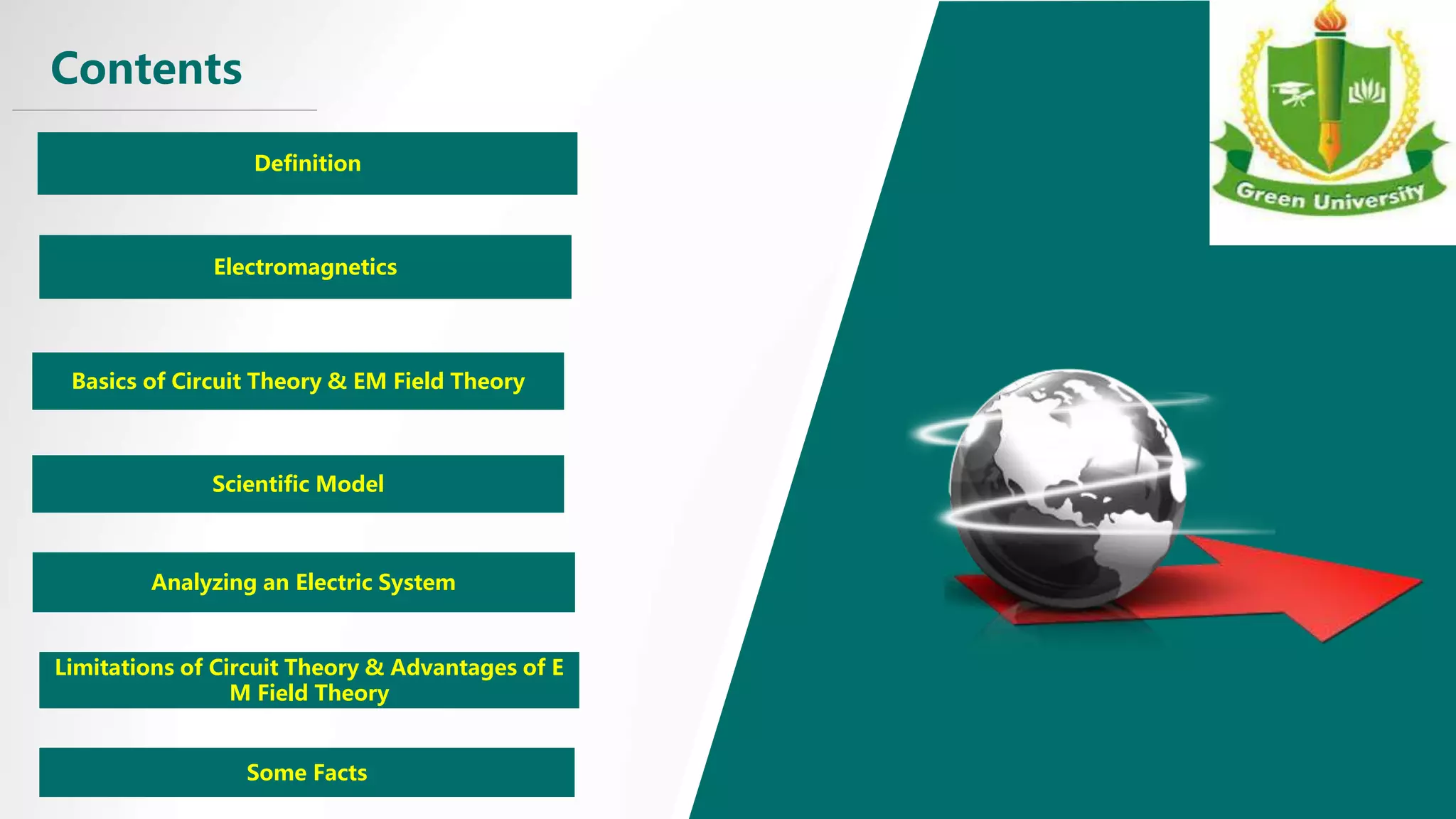 Circuit Theory & EM Field Theory | PPTX
