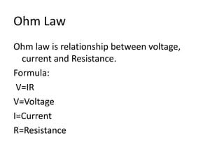 Electric circuits | PPT