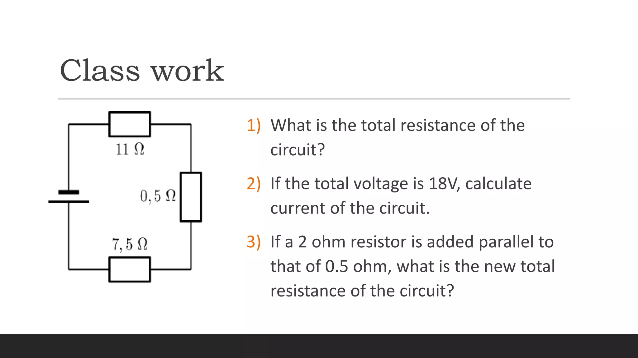 Electric circuits | PPTX
