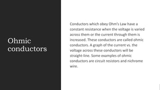 Electric circuits | PPTX
