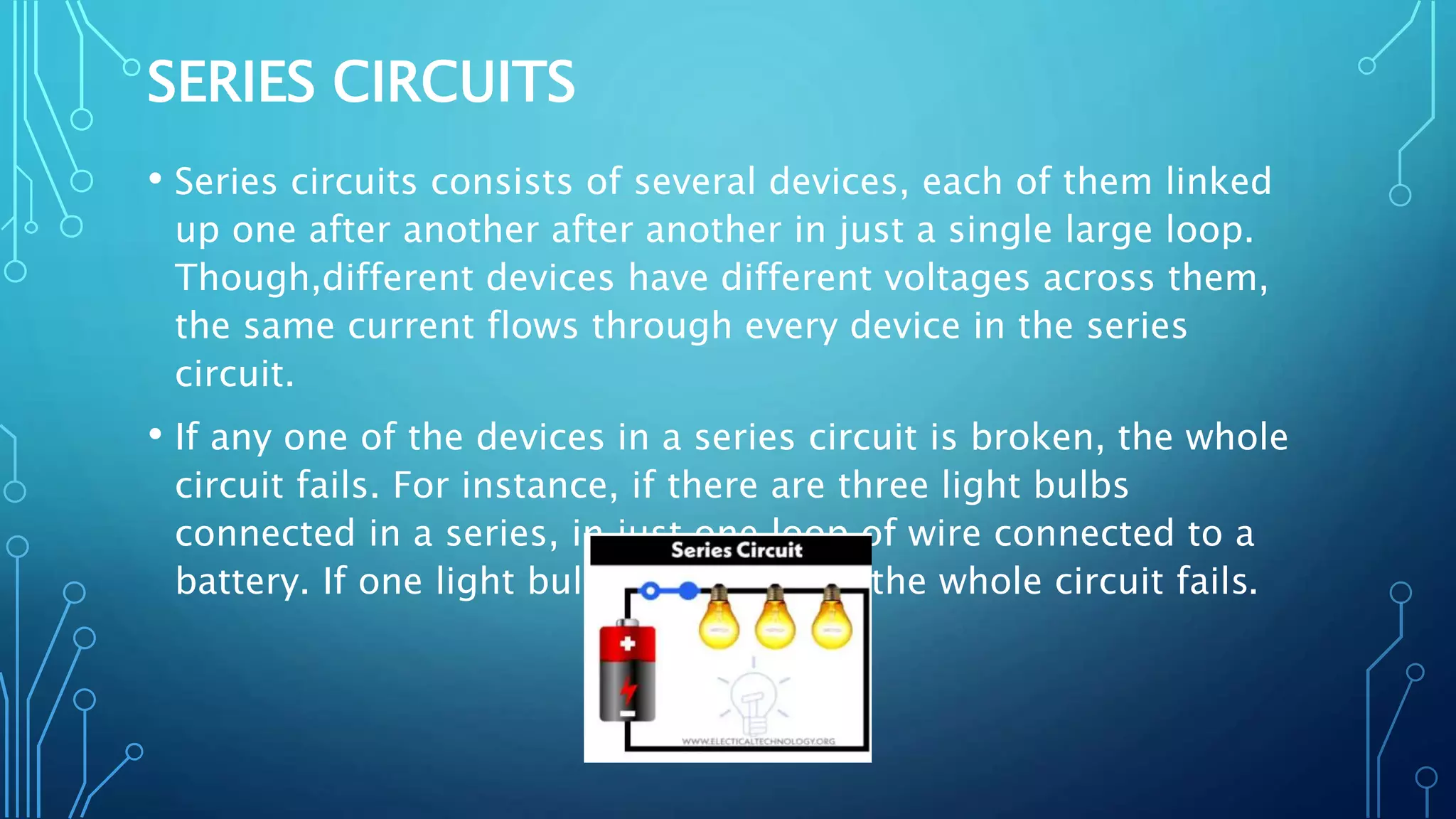 Electric circuits.pptx | Computer Networking | Computing