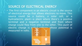 Electric circuits.pptx | Computer Networking | Computing
