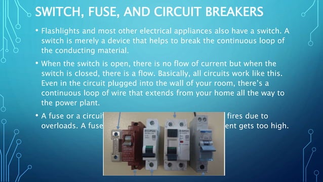 Electric circuits.pptx | Computer Networking | Computing