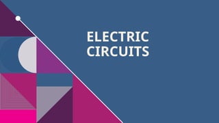 Electric circuits Series and Parallel.pptx