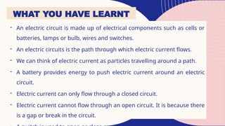 ELECTRIC CIRCUITS-Science Grade 4 Elementary.pptx