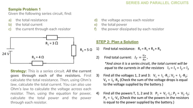 Electric circuits 1 series-parallel | PPTX | Computer Networking | Computing