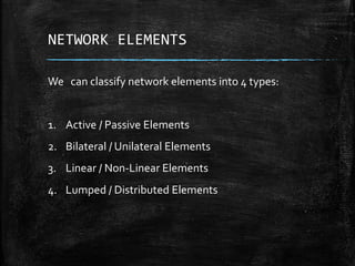 Electric circuits and networks Basics | PDF