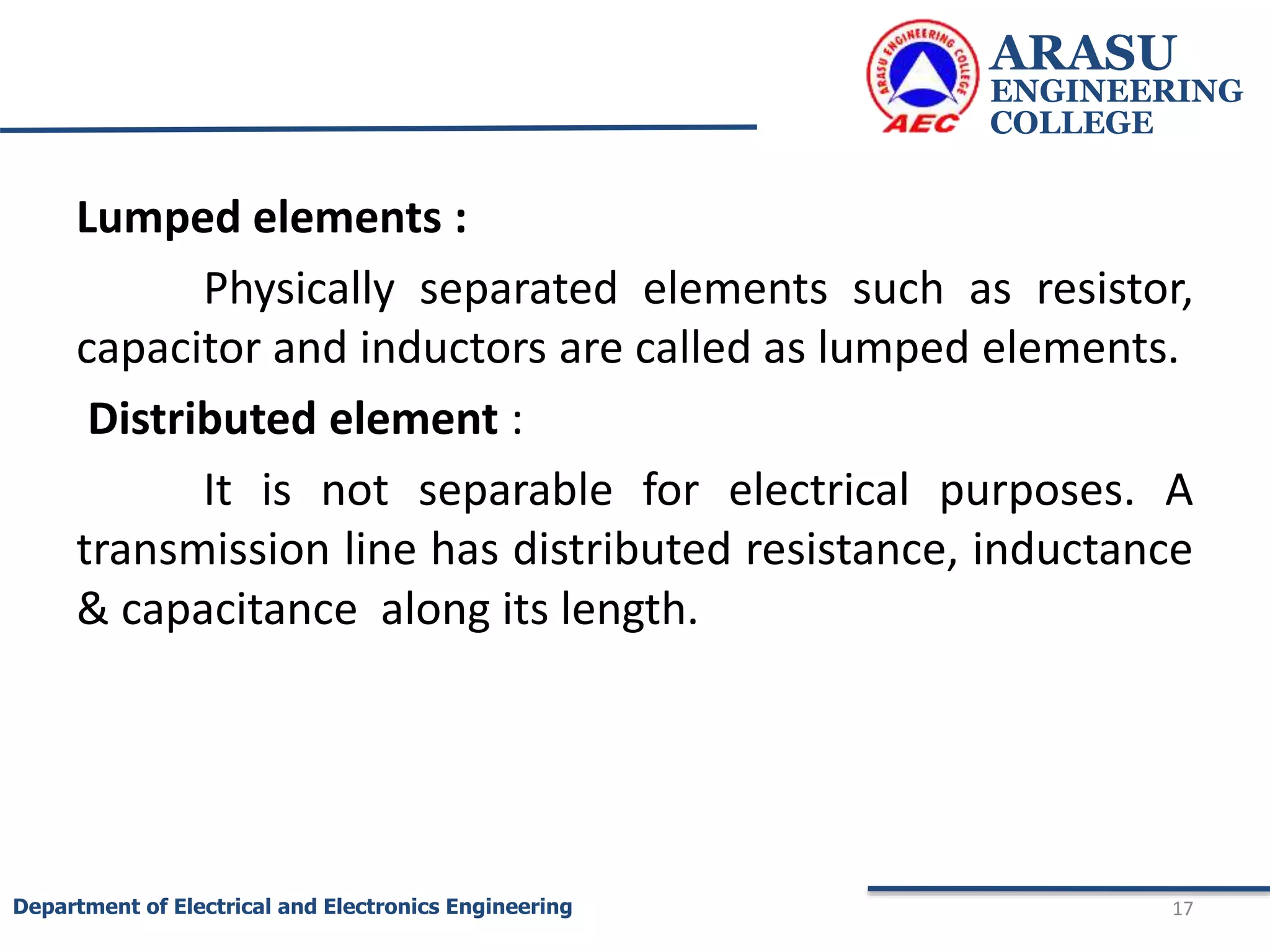 Electric circuits and network theorems | PPT