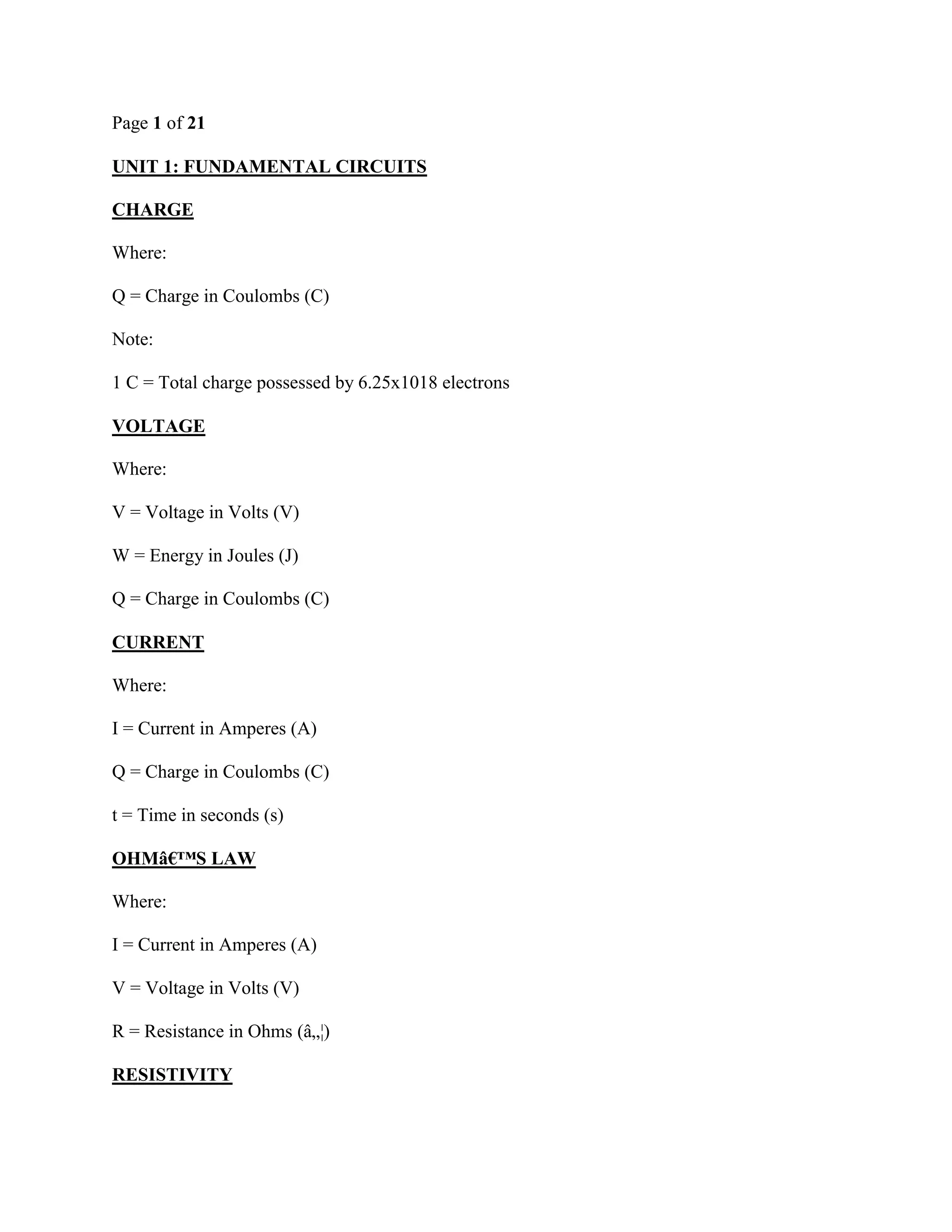 ELECTRIC CIRCUITS IMETRIC PREFIX TABLEMetricPrefixSymbolMultiplier(Tr.docx