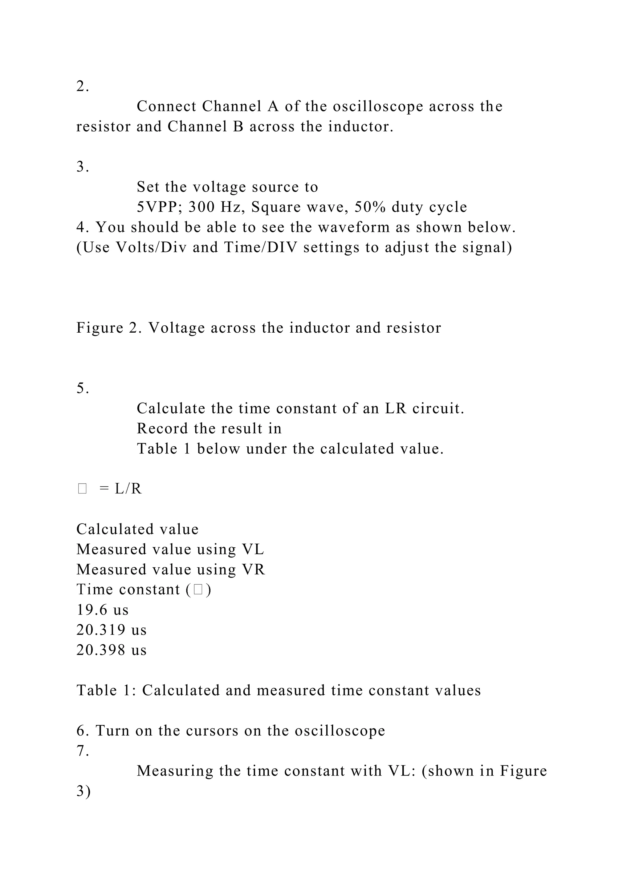 Electric Circuits Lab Inductors in DC CircuitsI. .docx