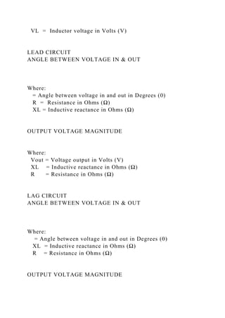 Electric Circuits Lab Inductors in DC CircuitsI. .docx