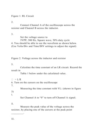 Electric Circuits Lab Inductors in DC CircuitsI. .docx