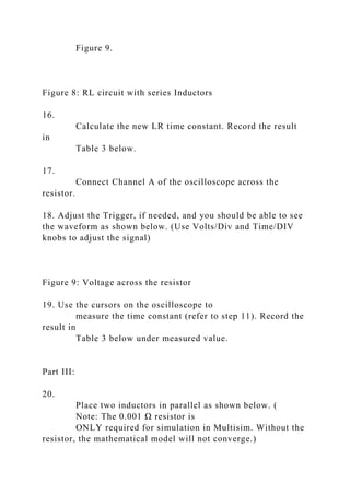 Electric Circuits Lab Inductors in DC CircuitsI. .docx