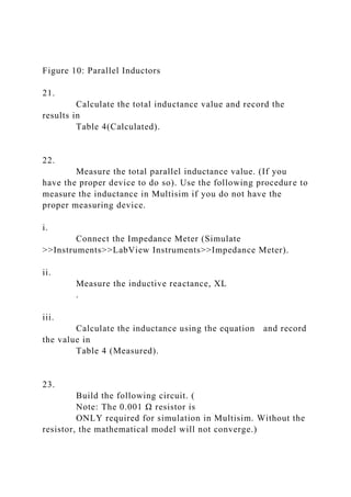 Electric Circuits Lab Inductors in DC CircuitsI. .docx