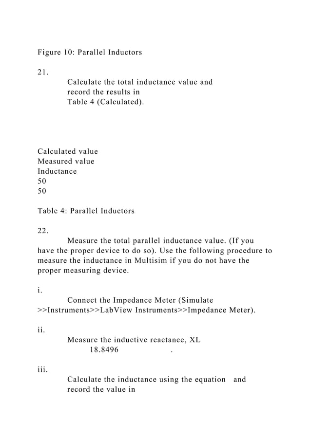 Electric Circuits Lab Inductors in DC CircuitsI. .docx