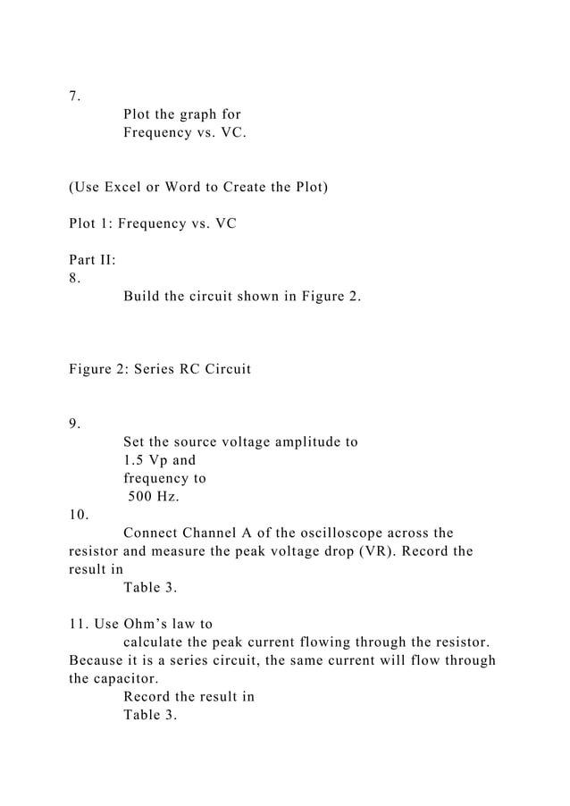 Electric Circuits Lab Series RC Circuits Phase Angle, Phase Lag.docx