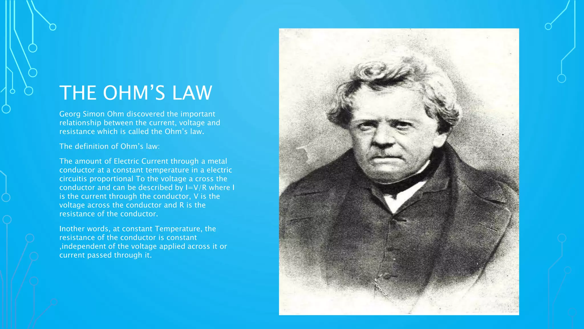 Electric circuits ohms law | PPTX