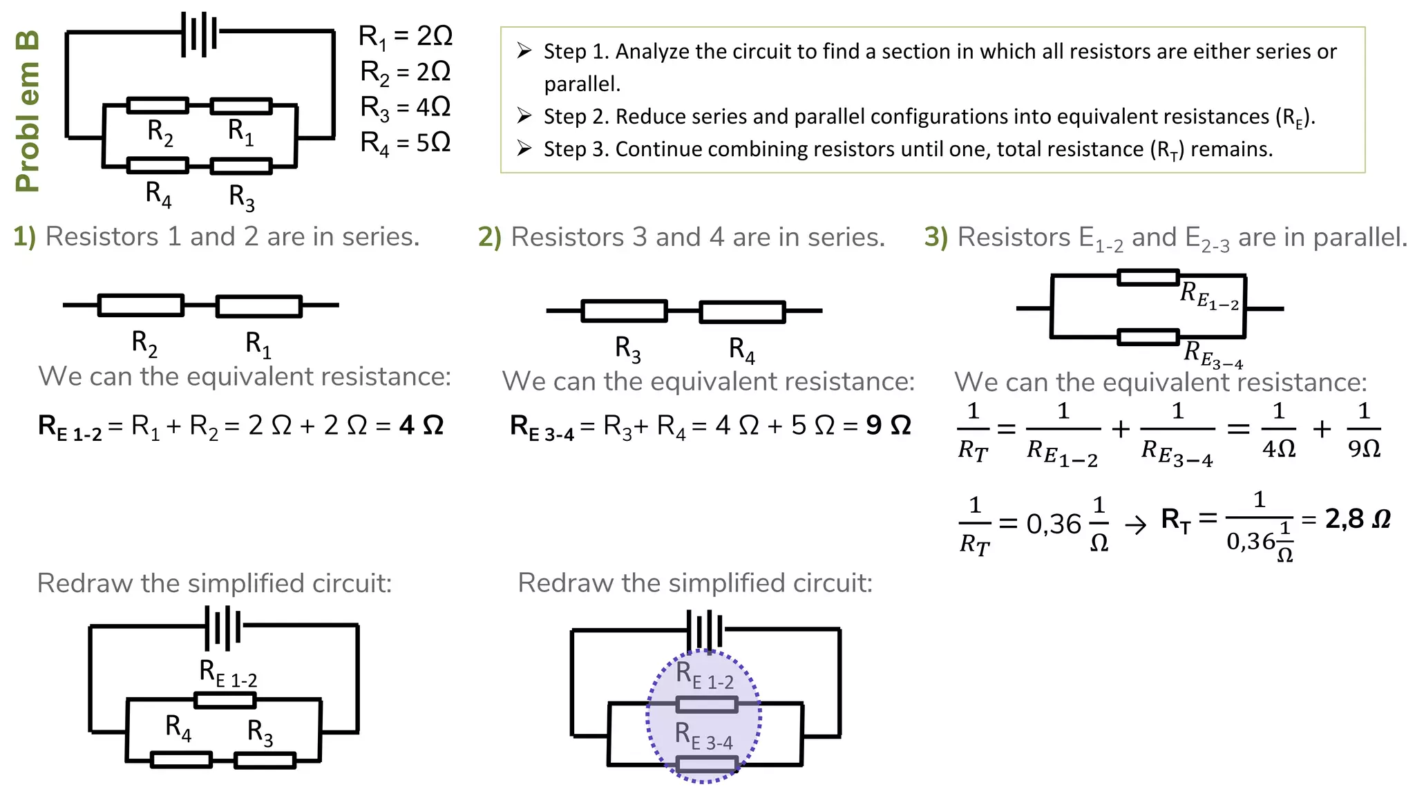 Electric Circuits - Simplifying Circuits SP | PPT | Free Download