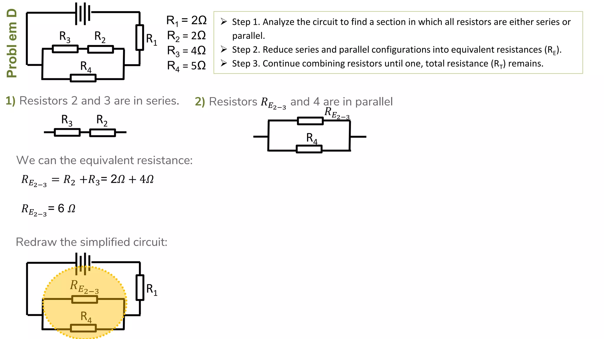 Electric Circuits - Simplifying Circuits SP | PPTX