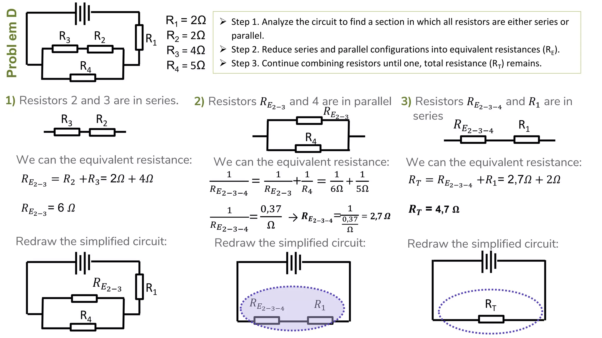 Electric Circuits - Simplifying Circuits SP | PPTX