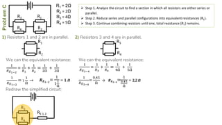 Electric Circuits - Simplifying Circuits SP | PPTX
