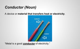 Electric Circuits Vocabulary Cards | PPTX | Chemistry | Science