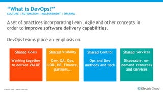 Bridging The Gap Between Dev and Ops | PPT