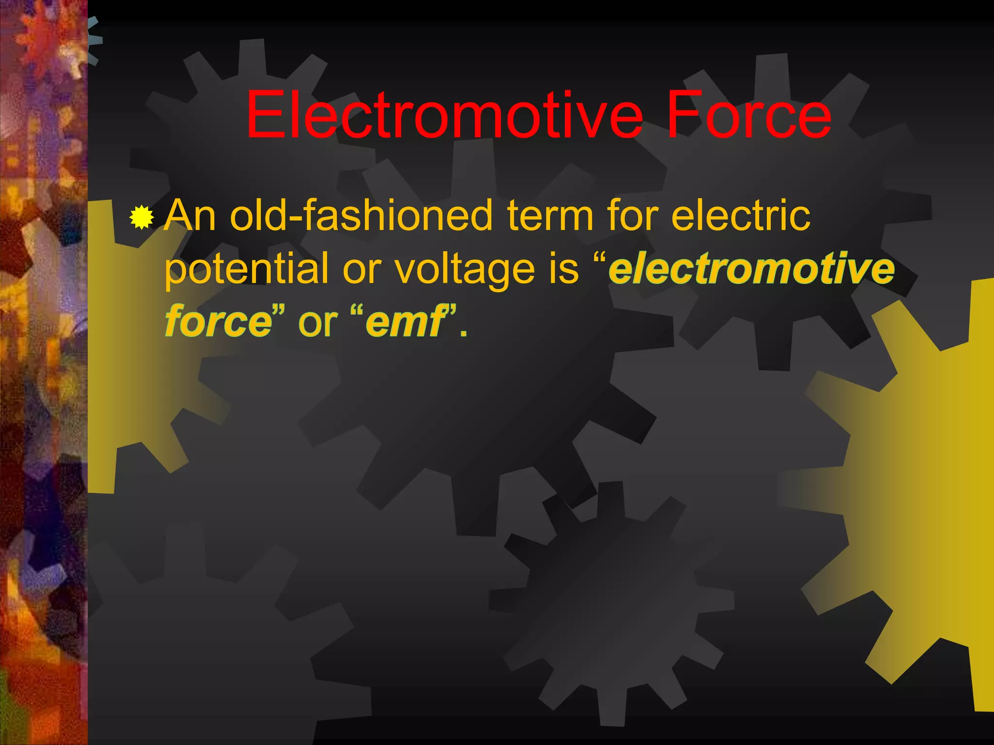 Electric current | PPT