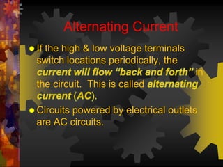 Electric current | PPT