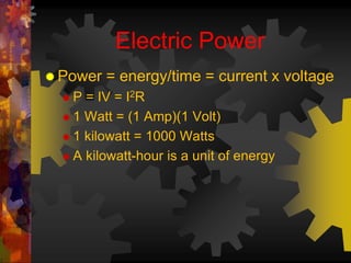 Electric current | PPT