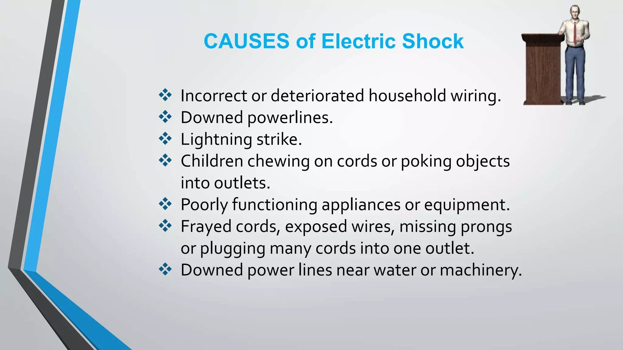 Effects of Electric current on Human Body | PPTX